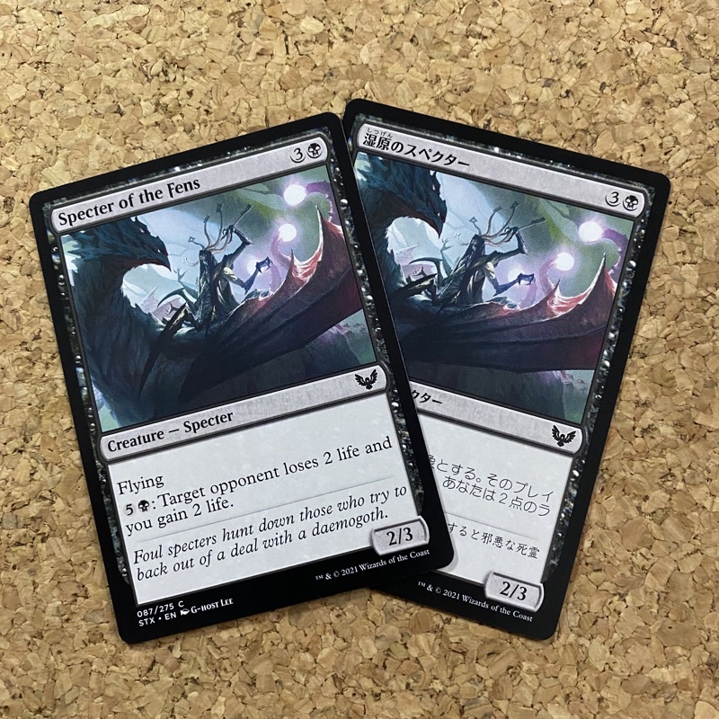 MTG (BLACK) SPECTER OF THE FENS - STRIXHAVEN - MAGIC THE GATHERING ...