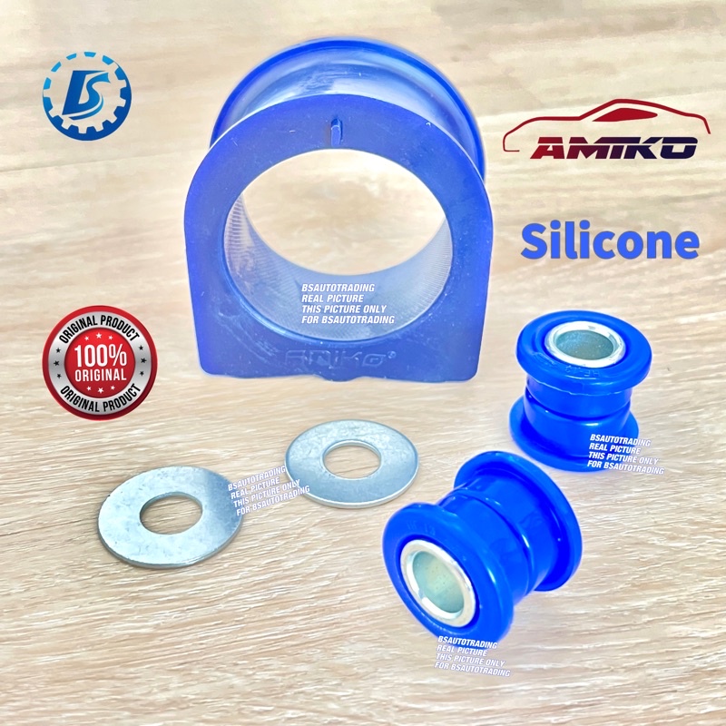 TOYOTA VIOS NCP42 AMIKO SILICONE STEERING RACK RUBBER WITH BUSH ...