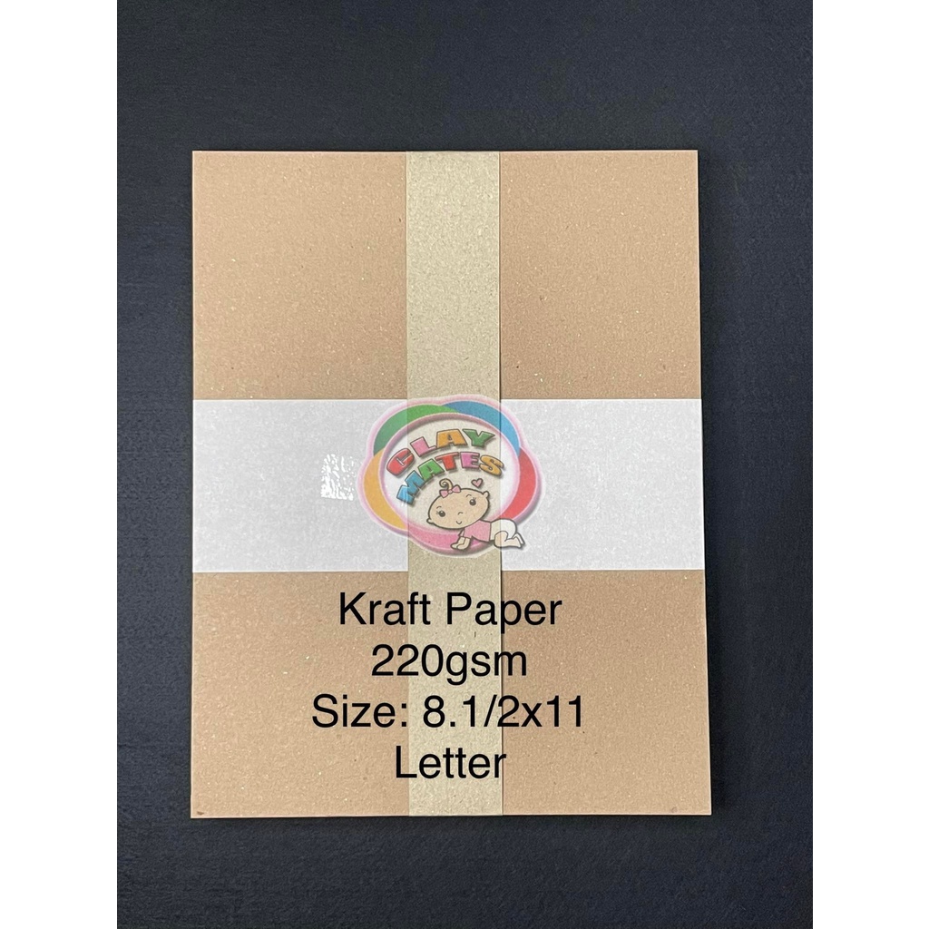 Kraft Paper 220gsm (50pcs/pack) | Shopee Philippines