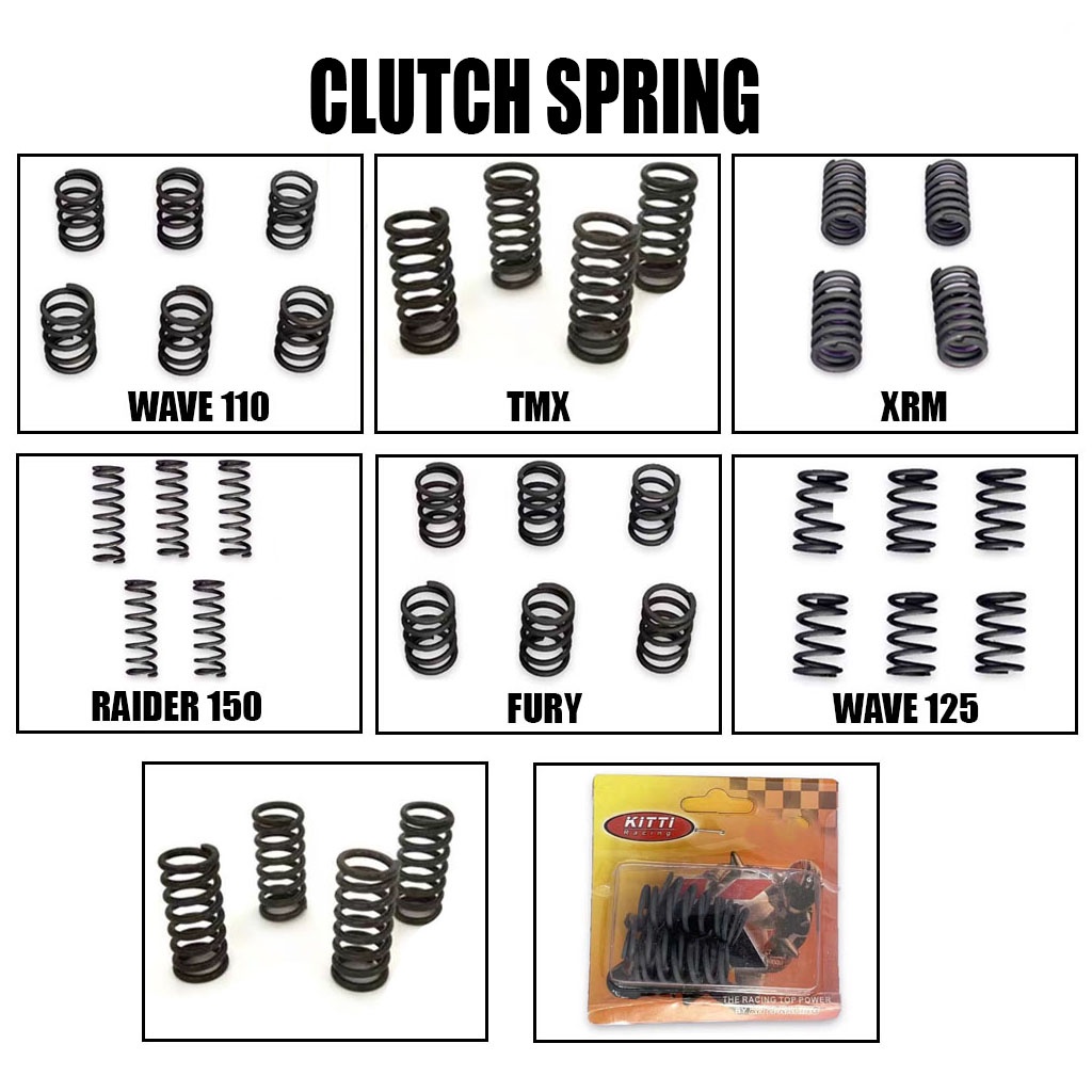 CLUTCH SPRING FOR FURY TMX BARAKO WAVE110 RAIDER150 SPARK135 XRM ...