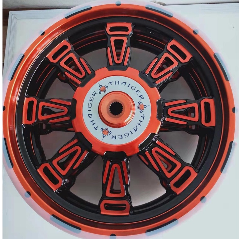 COD MOTORCYCLE MAGS MIO 125 SOUL I ALL BLACK WITH ORANGE 1 SET | Shopee ...