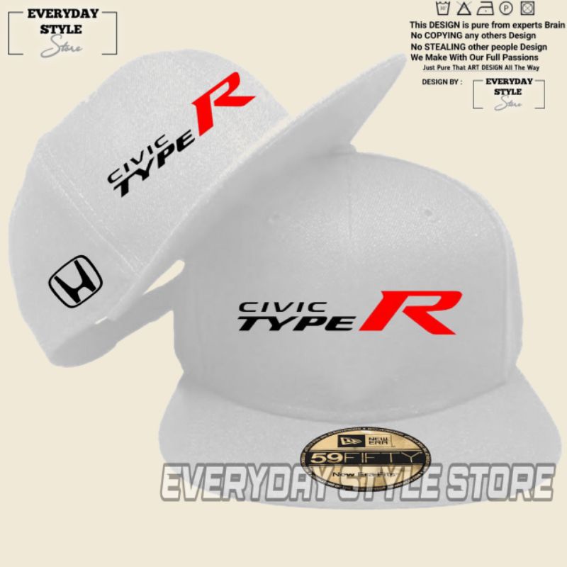 Civic TYPE R Snapback Hat / Best Quality Men's Hiphop Hat HONDA CIVIC ...