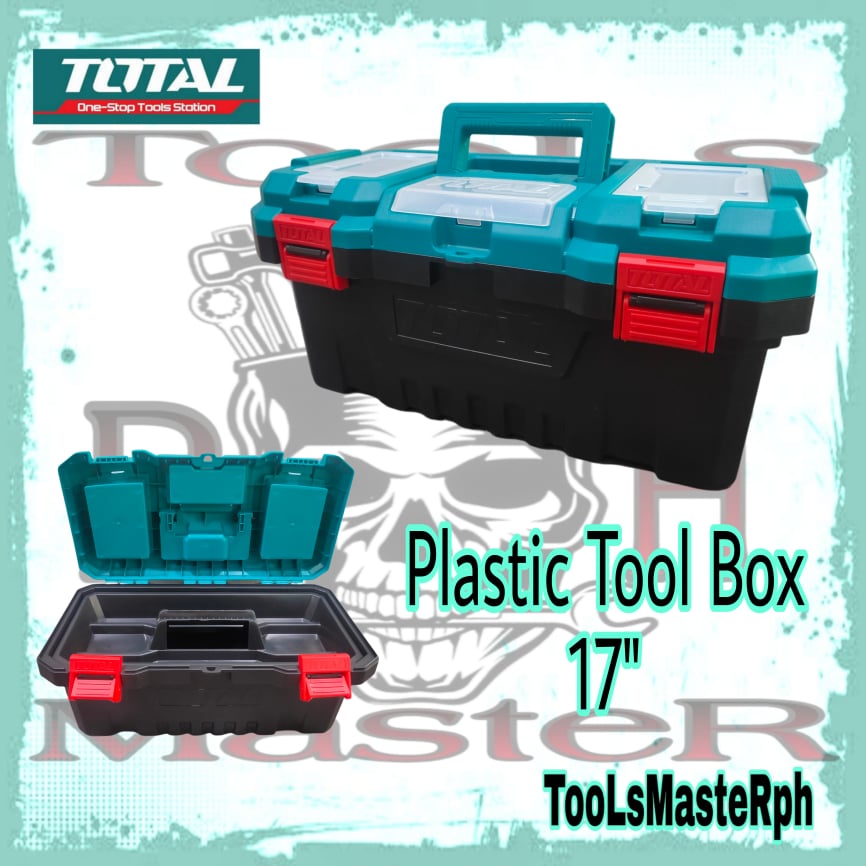 TOTAL 17" Plastic Tool Box TPBX0171 | Shopee Philippines