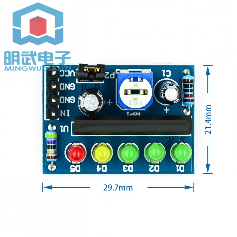 1542 > KA2284 Level Indicator Module Power Indicator Audio Level ...