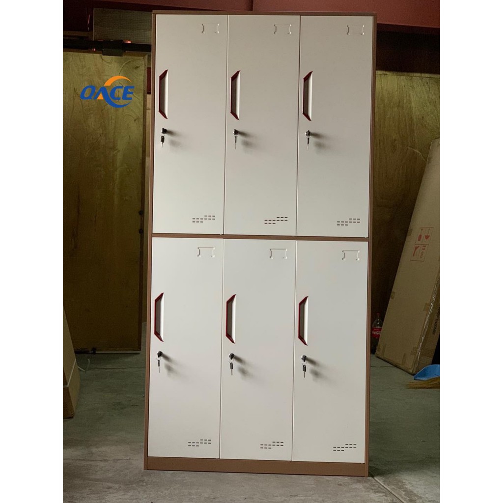 6 doors steel locker with hanger - B6D(NOT ASSEMBLED 185*90*45cm ...