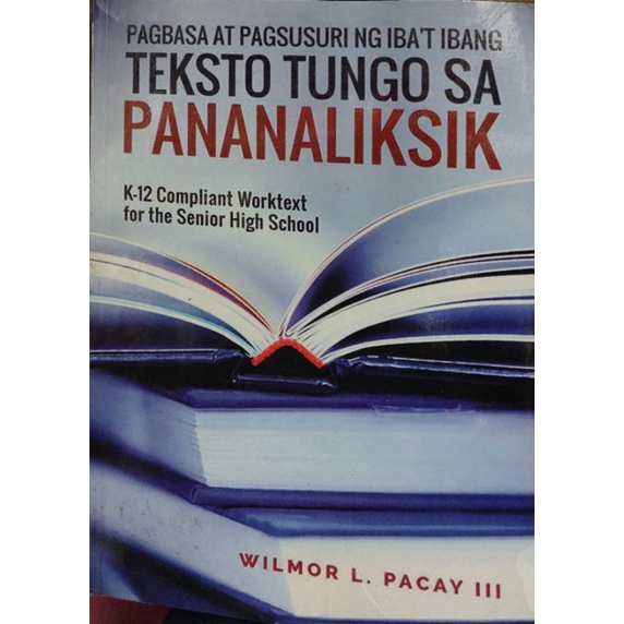PAGBASA AT PAGSUSURI NG IBA'T IBANG TEKSTO TUNGO SA PANANALIKSIK K-12 ...