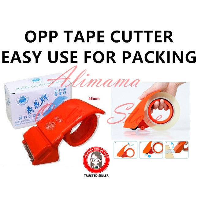 RESTOCK Opp Tape Cutter Plastic Dispenser Packing Sealing Machine Easy ...