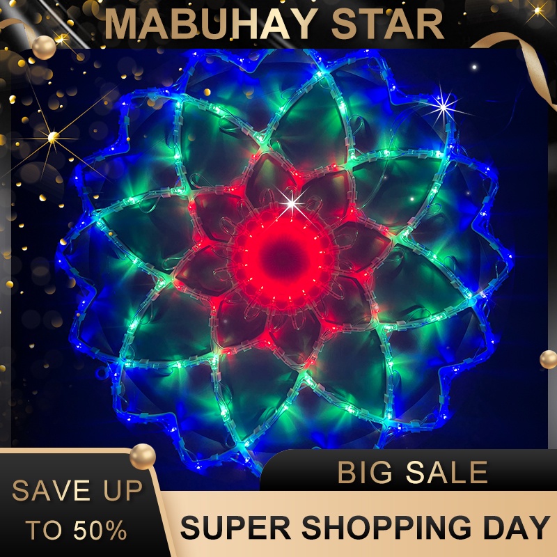 COD MABUHAY STAR 96L LED MULTICOLORED BRACKET/DECORATIVE LIGHT/OUTDOOR ...