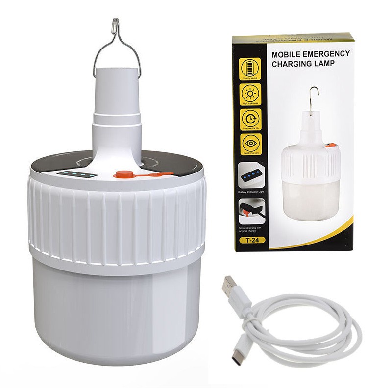 CQW.NO1 Solar LED Bulb Light USB Rechargeable Mobile Household ...