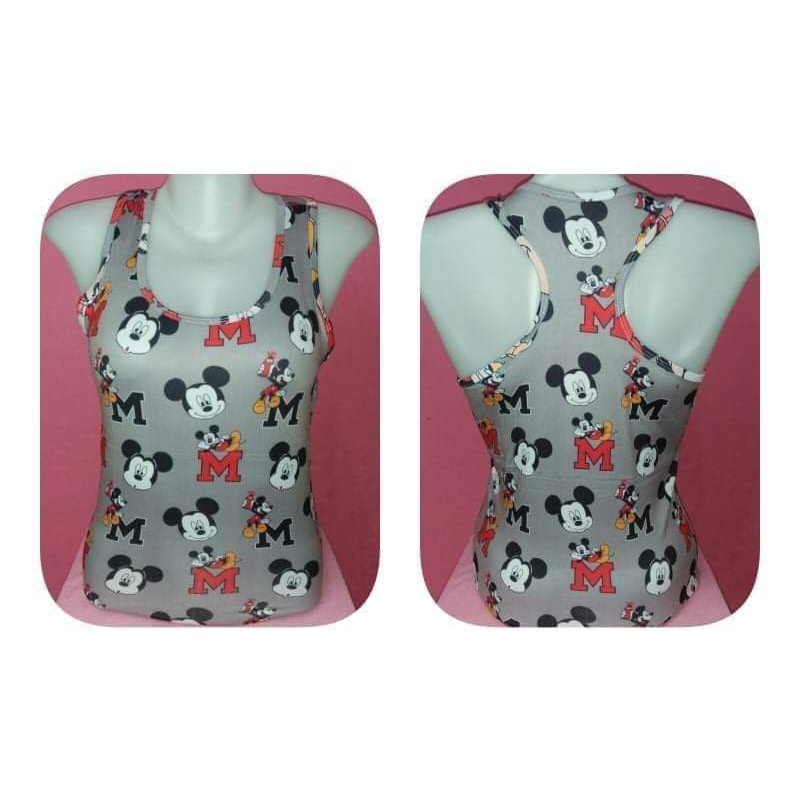 TBS Ladies Boxer Sando Full Print Cartoon Character(68840) | Shopee ...