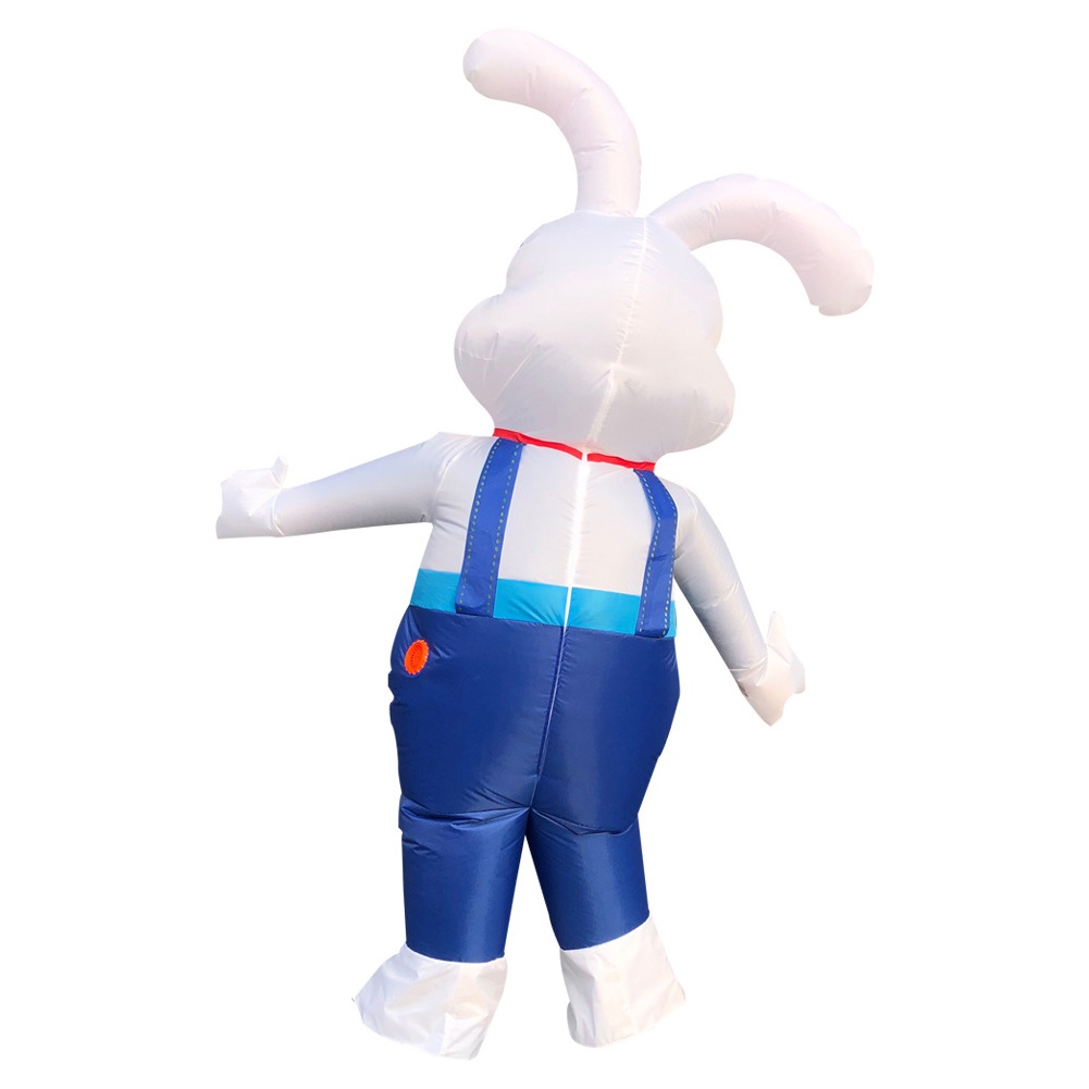 Adult Easter bunny inflatable costume stage performance doll suit ...