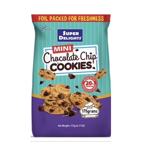 RESTOCK‼️ Super Delights Mini Choco Chip Cookies | Shopee Philippines