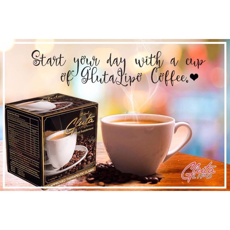 Gluta Lipo Detox Coffee Old Formula Shopee Philippines