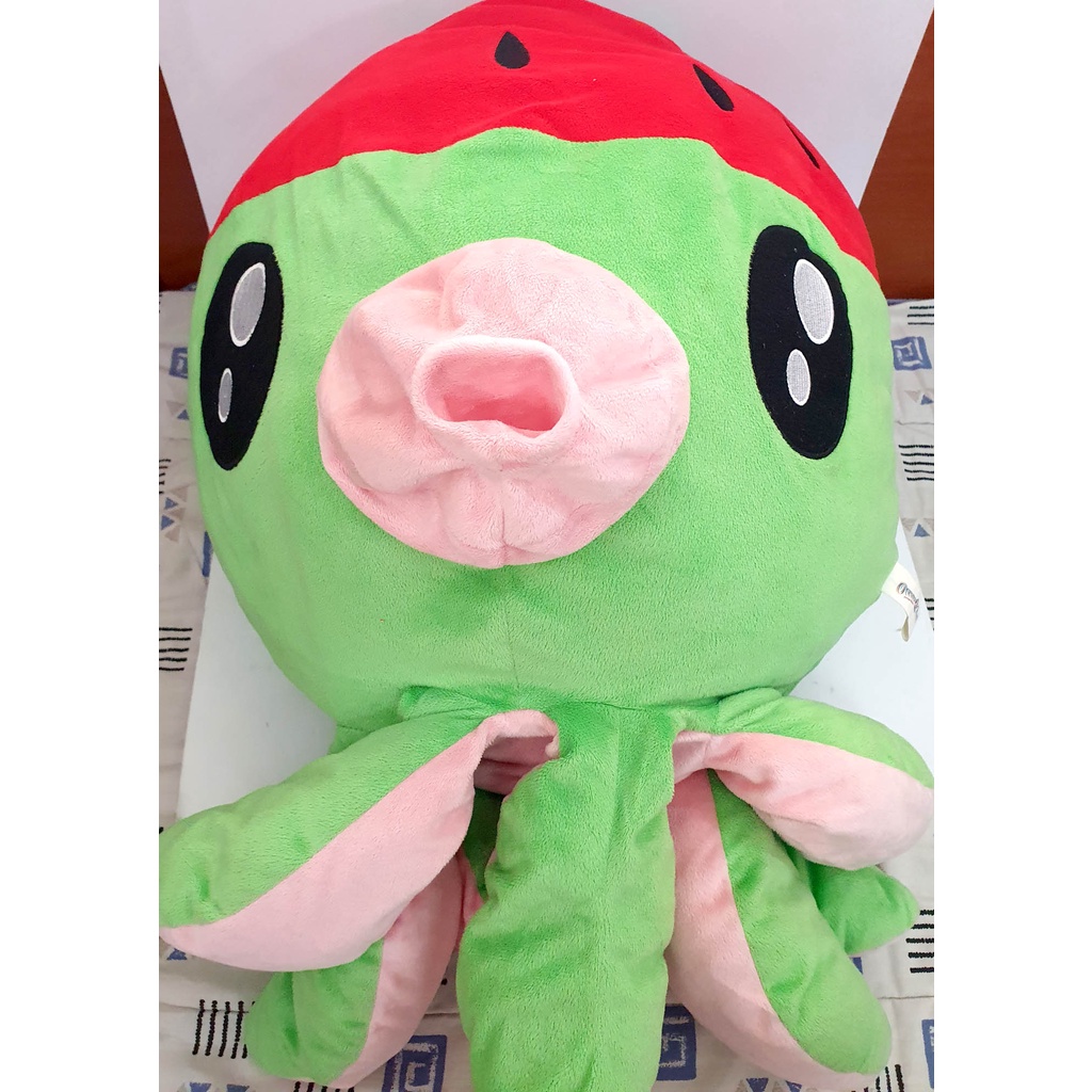 Strawberry Octopus Jumbo Plush Stuff Animal Original Ocean Park Theme ...