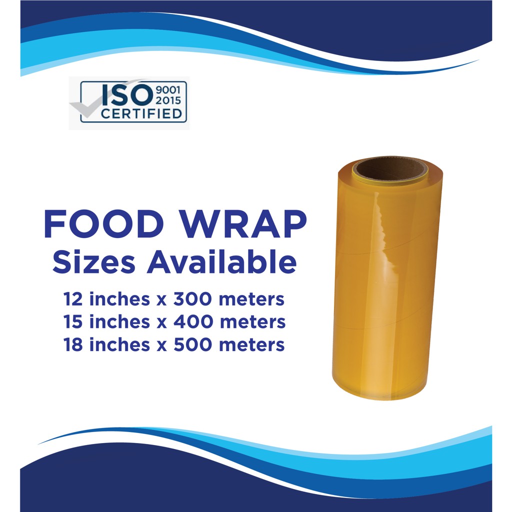 Foodwrap / Cling Wrap [ 10" x 300m/12" x 300m/15" x 300m/15" x 400m/18 ...