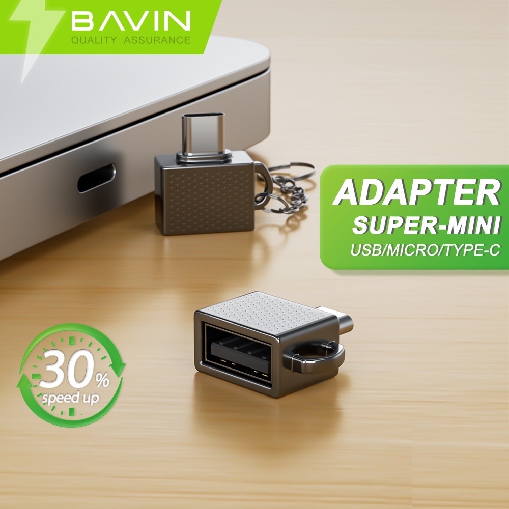 PinSan BAVIN Series Super-Mini Transmission OTG Micro Adapter for USB ...