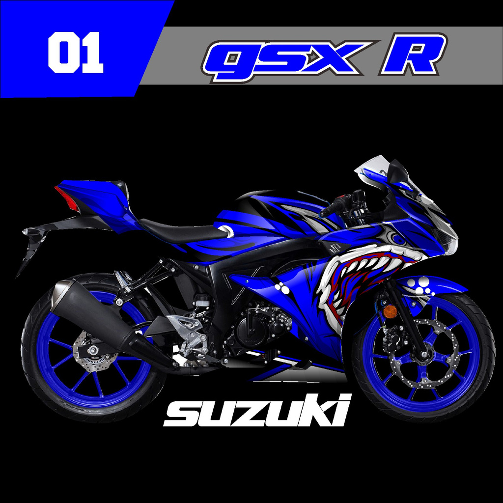 Sticker Suzuki GSX-R 150 Decal Sticker Fullbody Motorcycle Suzuki ...