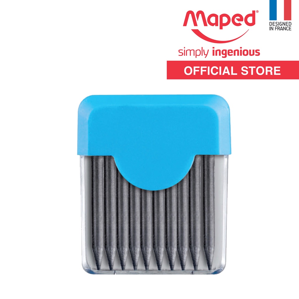 MAPED Compass Lead Refills 10s 2mm (AA134210) | Shopee Philippines