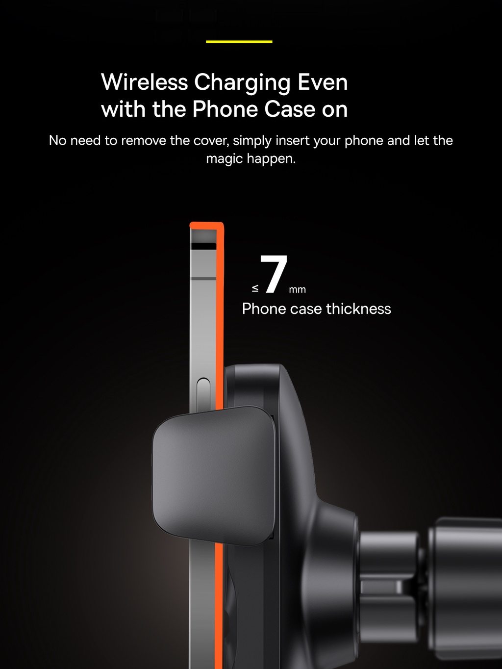 Baseus Wisdom Auto Alignment Car Mount Wireless Charger | Shopee ...