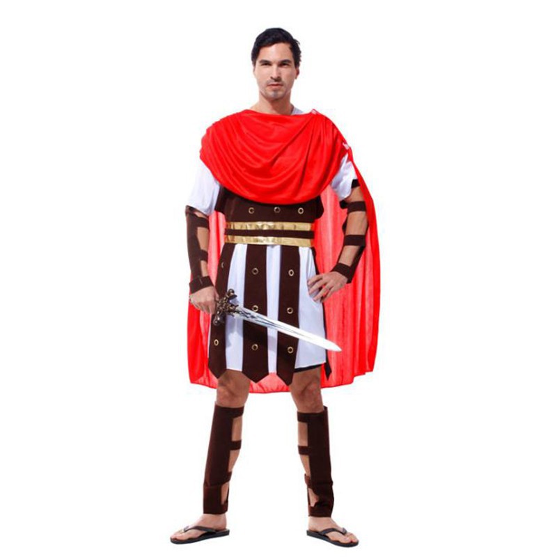 Adult Men Roman Warrior Soldier Gladiator Arm Guard Cosplay Costume ...