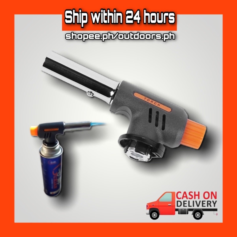High quality Portable Camping Welding Gas Torch Flame Gun Flamethrower ...