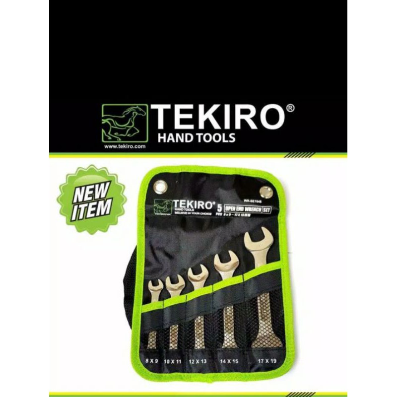 Key PAS SET 5 PCS 8-19MM ORIGINAL TEKIRO | Shopee Philippines