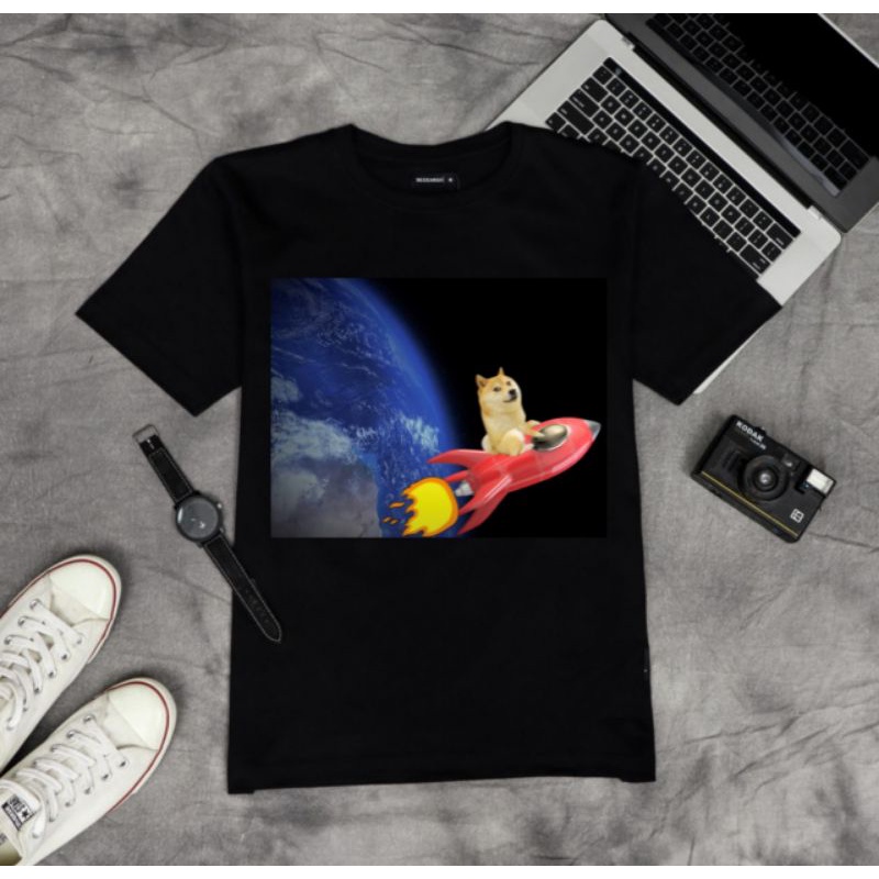 Shiba INU TO THE MOON T-Shirt ELON MUSK TO THE MOON Shirt (KIAN PREMIUM ...