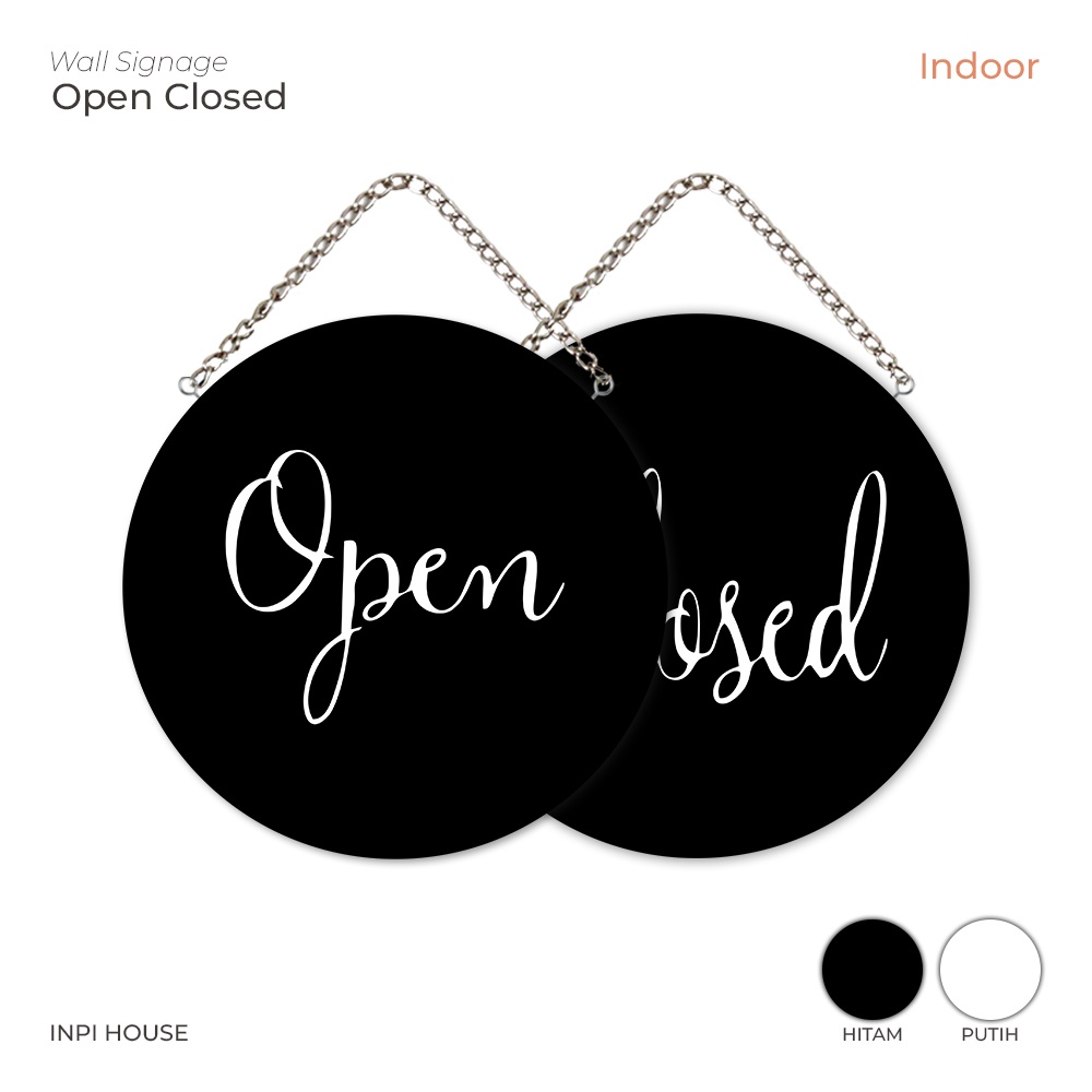 Sign system open close - open close sign - open close sign | Shopee ...