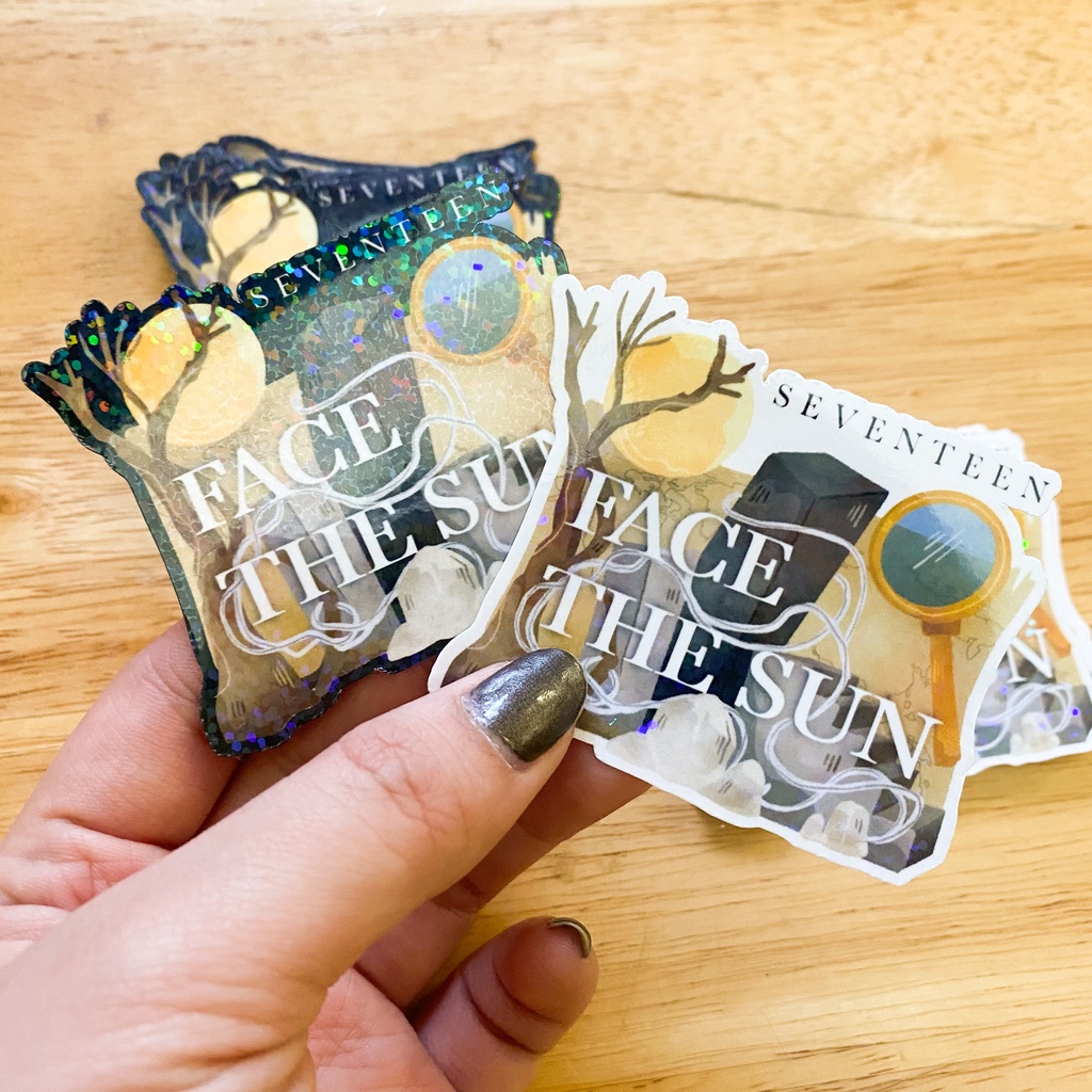 7 Teen Vinyl Stickers, Face The Sun Album Sticker, 17 Stickers, SVT ...