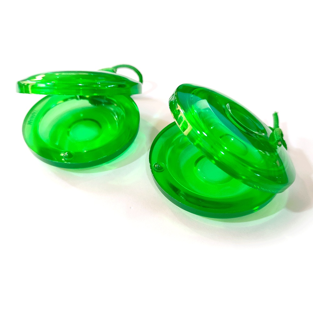 WR-64T Transparent Plastic Castanets - Pair | Shopee Philippines