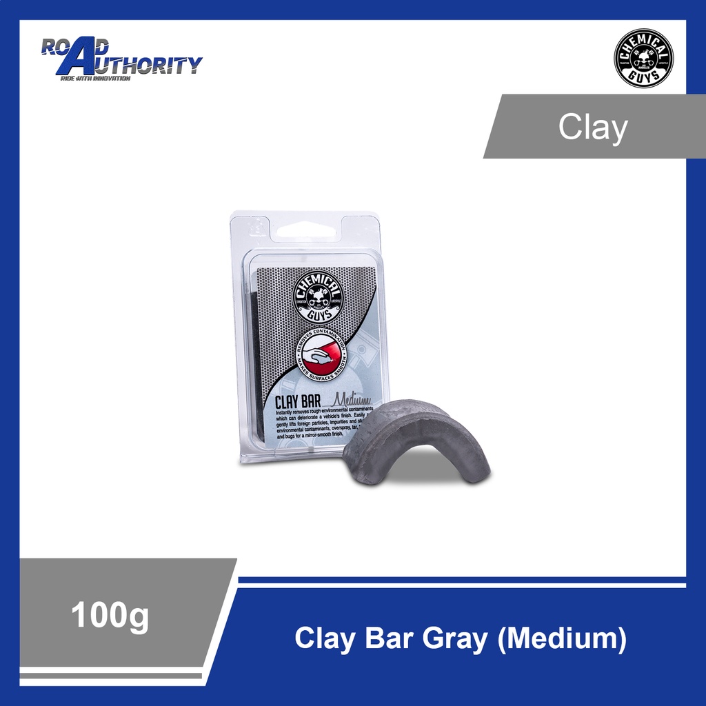 Chemical Guys Clay Bar Gray (Medium) (100 Gr) | Shopee Philippines