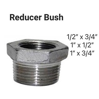 ( 3/4x1/2 , 1x1/2 , 1x3/4 ) GI Galvanized Iron Besi Pipe Fitting ...