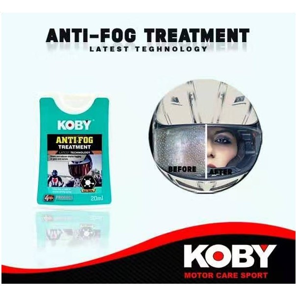 Original Koby Helmet Disinfecting Foam Spray 450ml Anti Rain Clean Anti ...