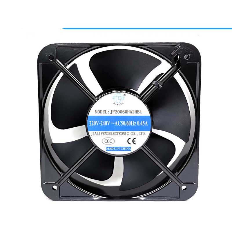 Axis Fan Exhaust 200 * 200 * 60 JF20060HA2HBL AC220V Square | Shopee ...