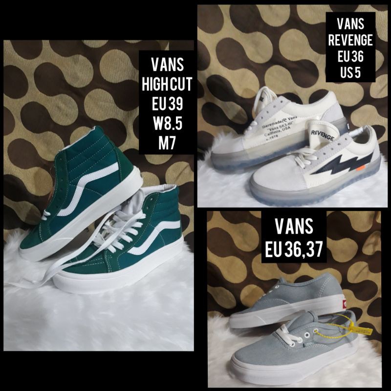 VANS MALL PULL OUT FPO | Shopee Philippines