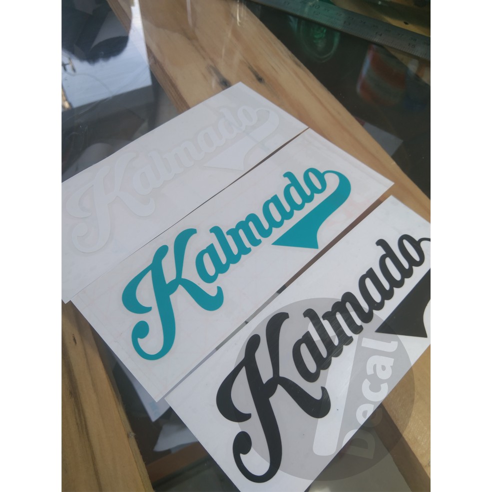 Kalmado Sticker 3 colors available Sticker Decal | Shopee Philippines