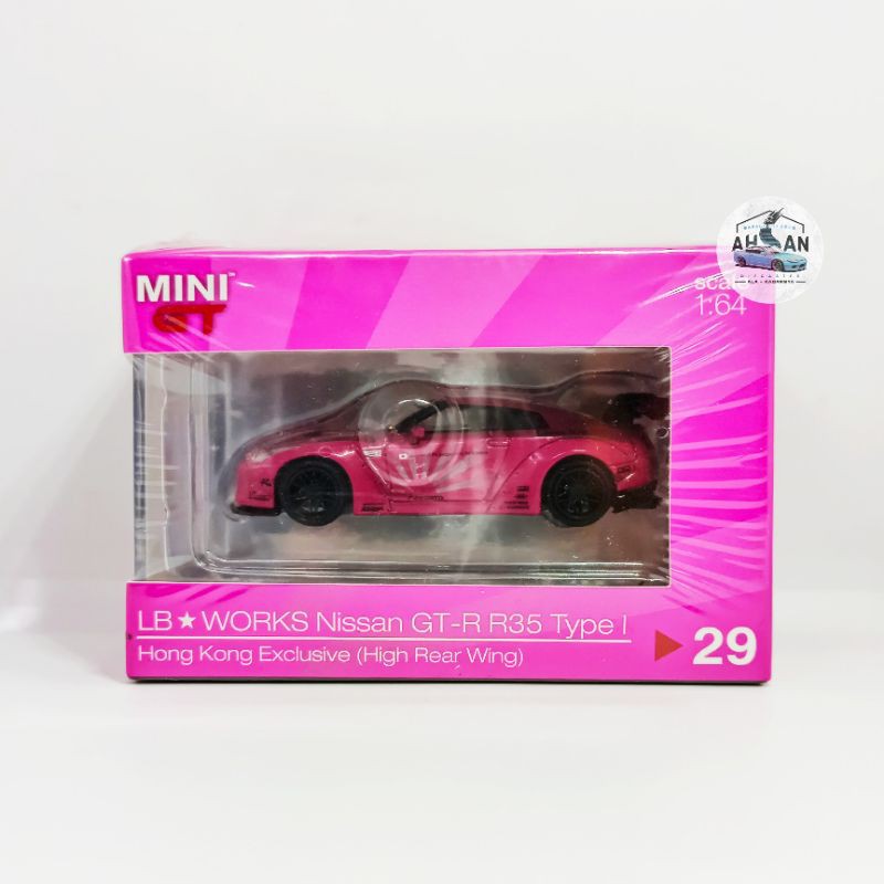 Mini GT MiniGT 29 LB Works Nissan GT-R R35 Pink Hong Kong Exclusive ...