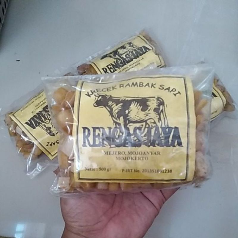 250g Skin Crackers/Raw Cow Skin Crackers Dice Box/Gudeg Vegetable ...