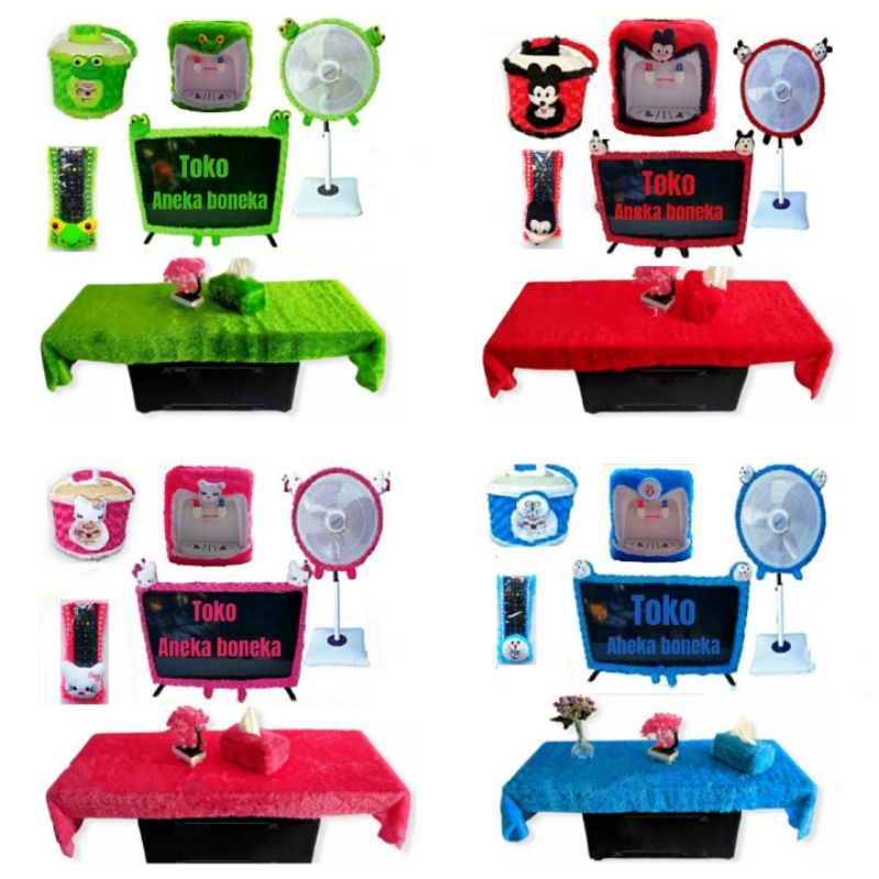 Bando set Character/home set Character gkm 7in1 (Tissue Cover ...