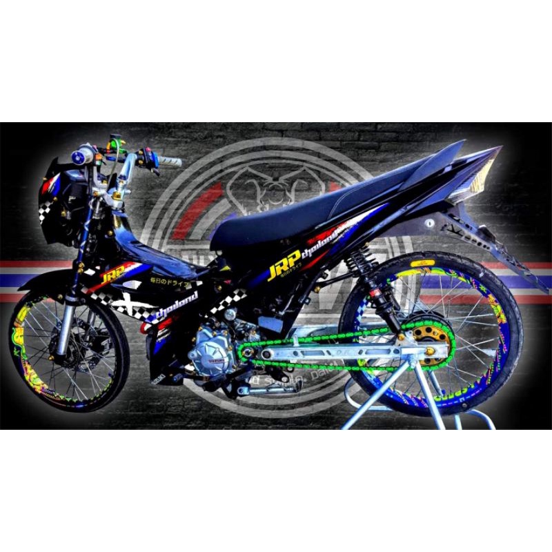 Suzuki Raider J115 Fi Decal Sticker (JRP and JRP THAILAND DESIGN ...