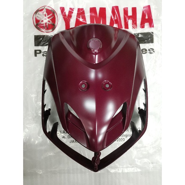 Mio Sporty Leg Shield 1 Burgundy Genuine Yamaha | Shopee Philippines