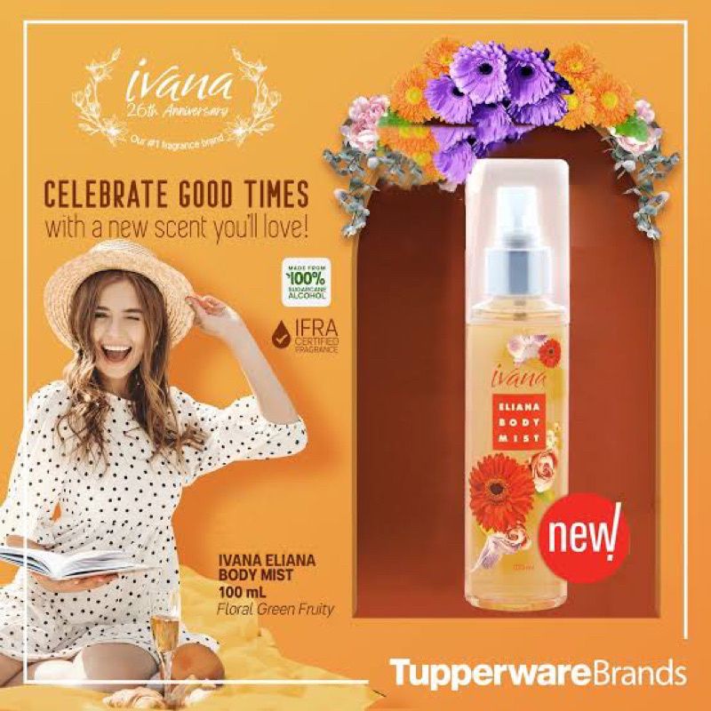 Ivana Body Mist 100ML | Shopee Philippines