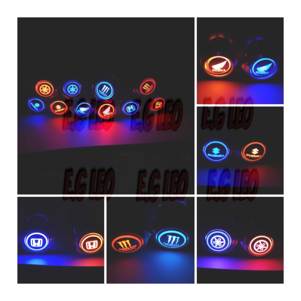 E.G 16mm Motorcycle Accessories Light Halo Switch Push Button/Led/On ...