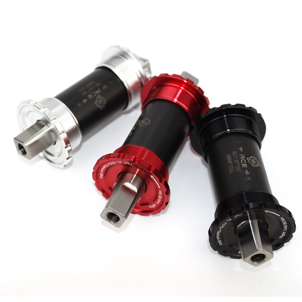 Bike Bottom Bracket For Brompton Titanium BSA Threaded Square Taper ...