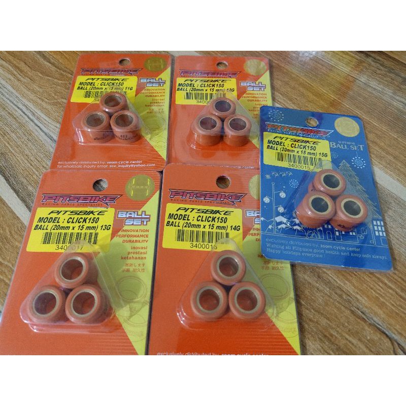 PITSBIKE CLICK ADV PCX Airblade FLYBALL 11G 12G 13G 14G 15G Fly ball ...