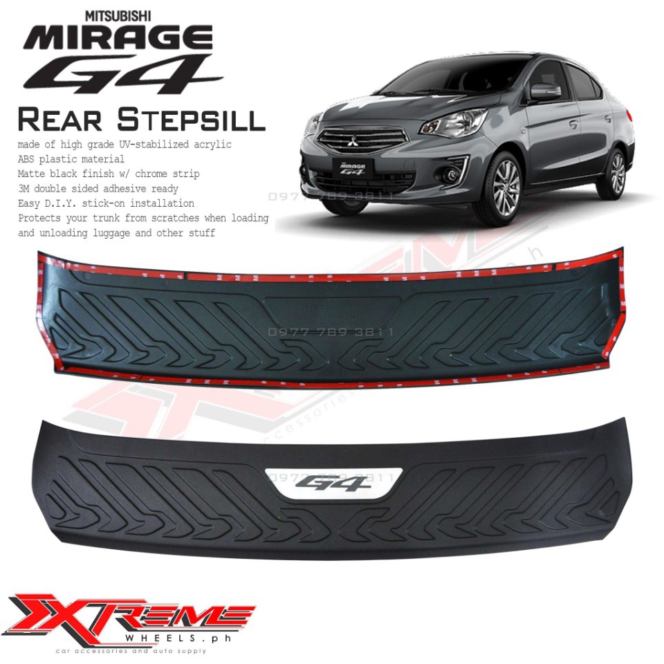 MIRAGE G4 2018-206 OEM REAR STEPSILL BUMPER GUARD PROTECTOR REAR ...