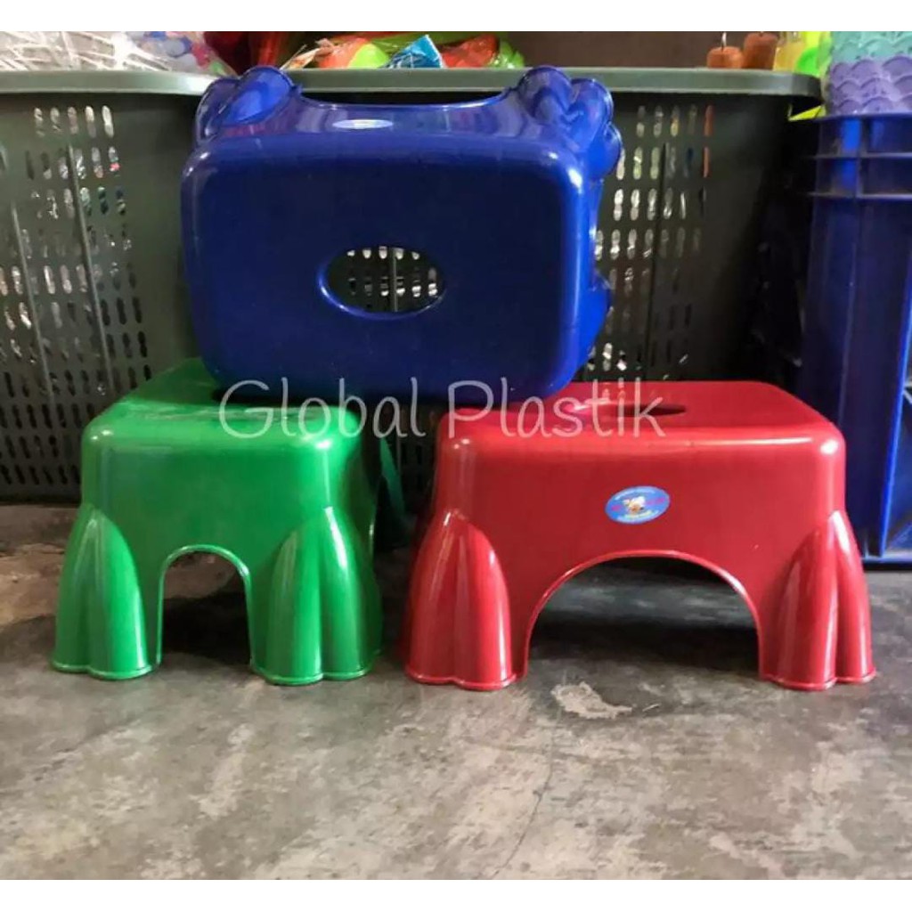 Plastic Squat Chair Stool Color Box - Bee Plast/Children's Stool/Squat ...
