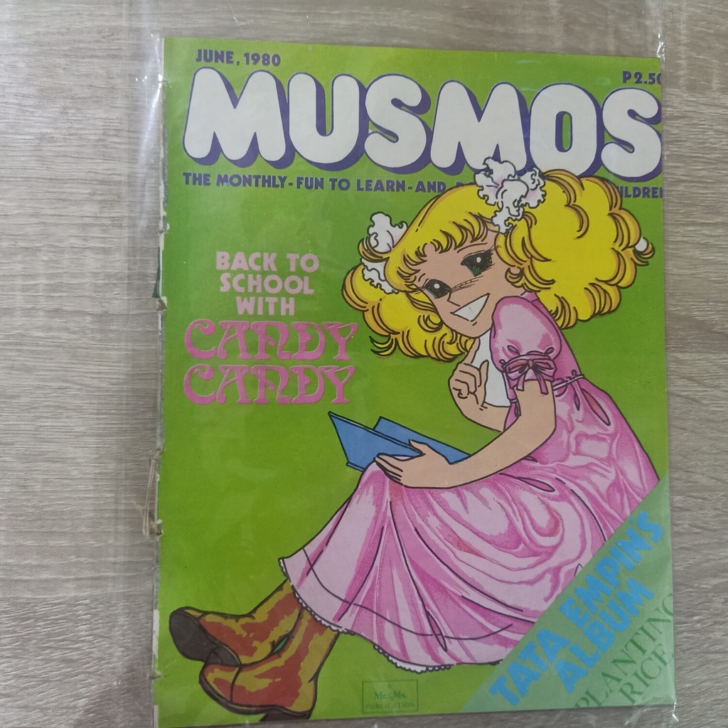 Musmos magazine - June 1980 (Candy Candy) - with komiks pages *used ...