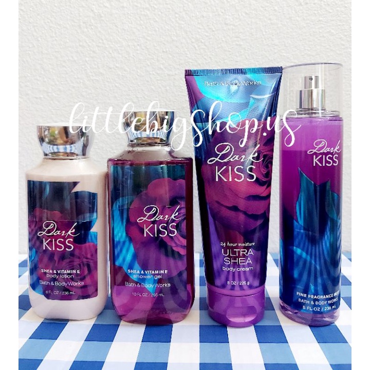 Dark Kiss Bath And Body Works Fragrance Mist And Lotion 236 Ml Usa