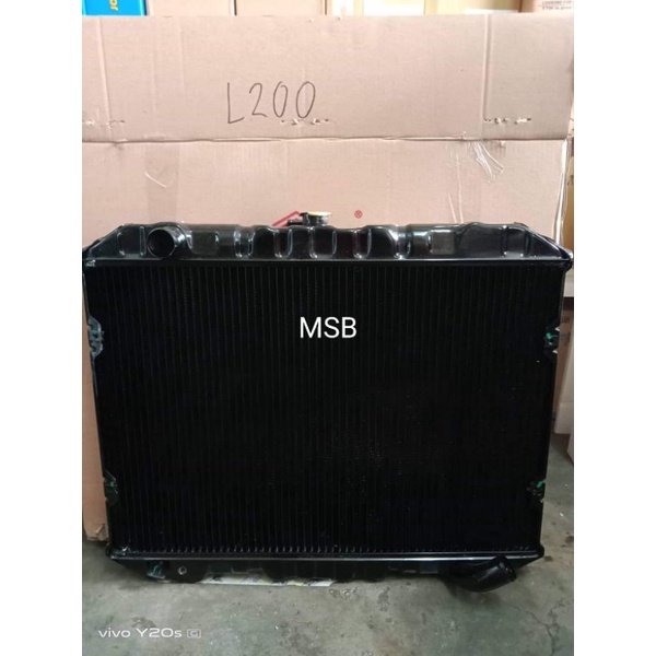 Mitsubishi L200 Radiator Manual Copper 2 and 3 Rows | Shopee Philippines